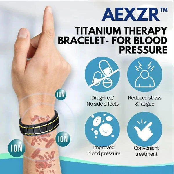 LiverAid™ Titanium Therapy Bracelet – JDMOL STORE